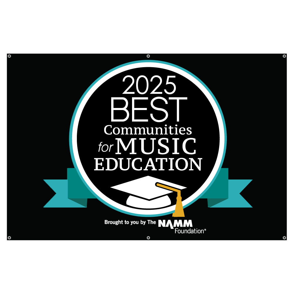 BCME 2025 - 6' x 4' Vinyl Banner with Grommets – The NAMM Store
